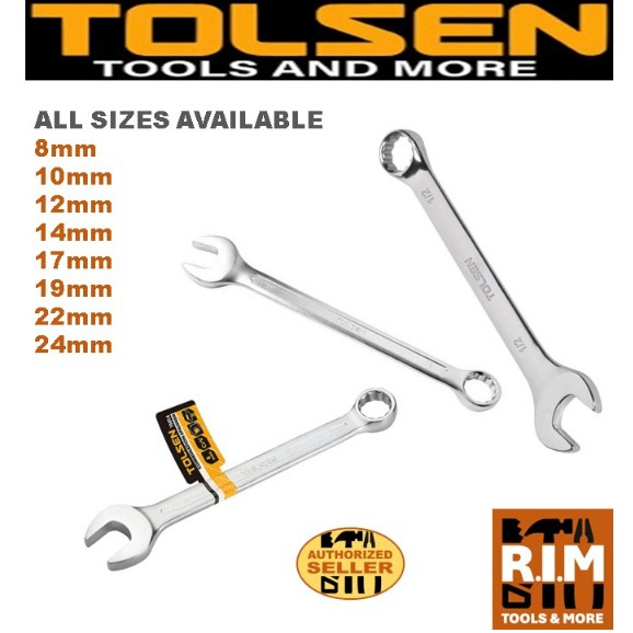 Combination Spanner Wrench Tools Yabe for Bolts Nuts (All Sizes ...