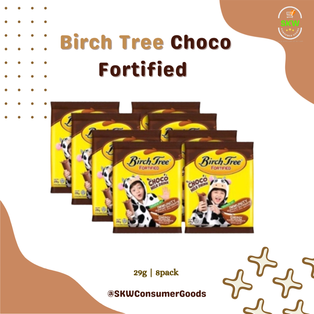 Birch Tree Choco (33g) Fortified Good at Morning Drink comforting drink ...