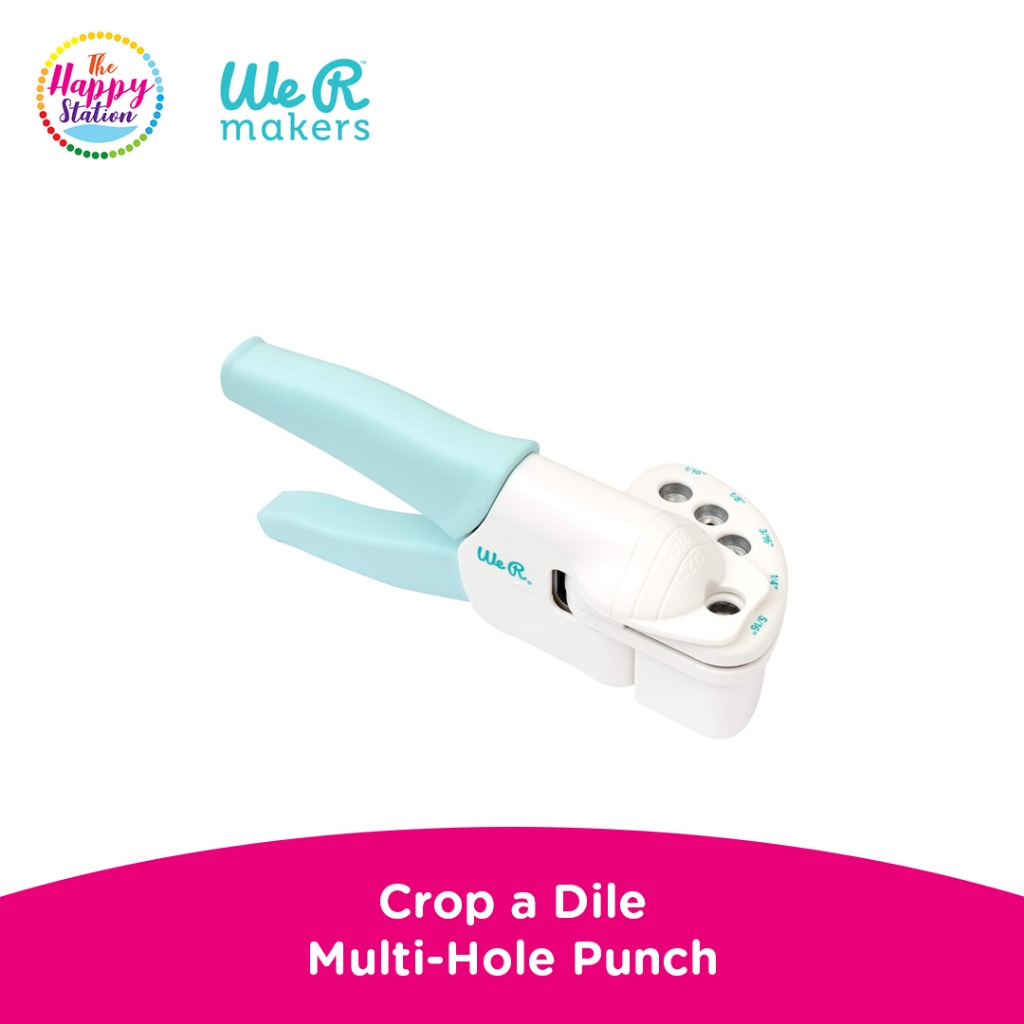 WE R MAKERS | Crop a Dile Multi-Hole Punch | Shopee Philippines