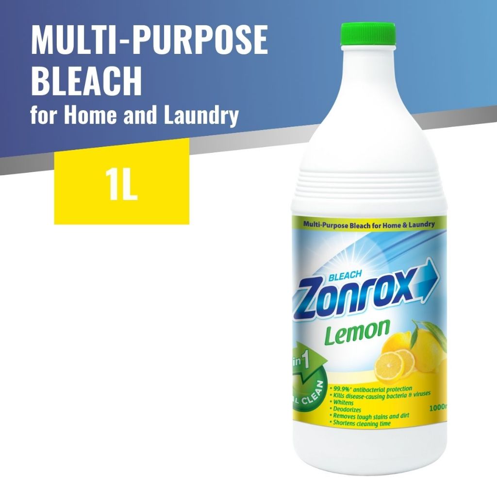 Zonrox Bleach Lemon 1 Liter | Shopee Philippines