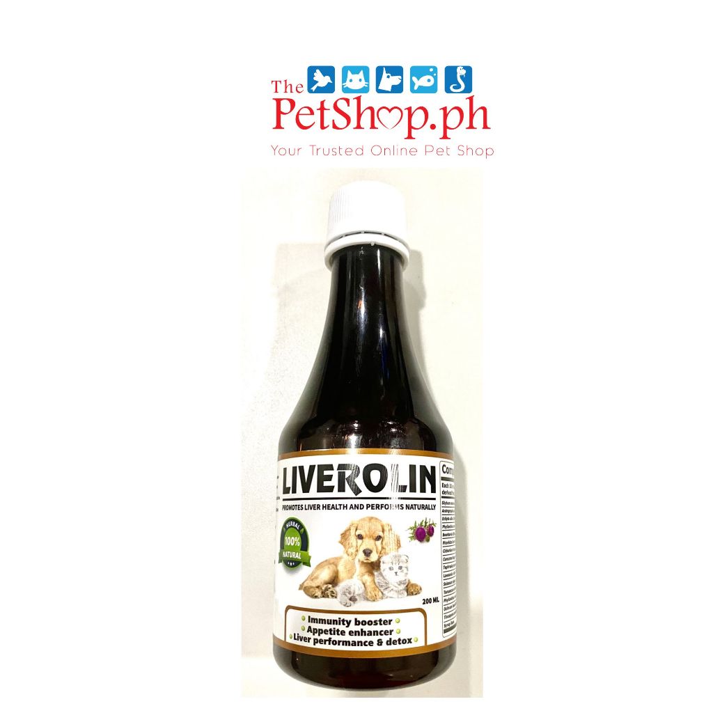 LIVEROLIN Liver Performance Booster for Dogs & Cats 200ml (Improved ...