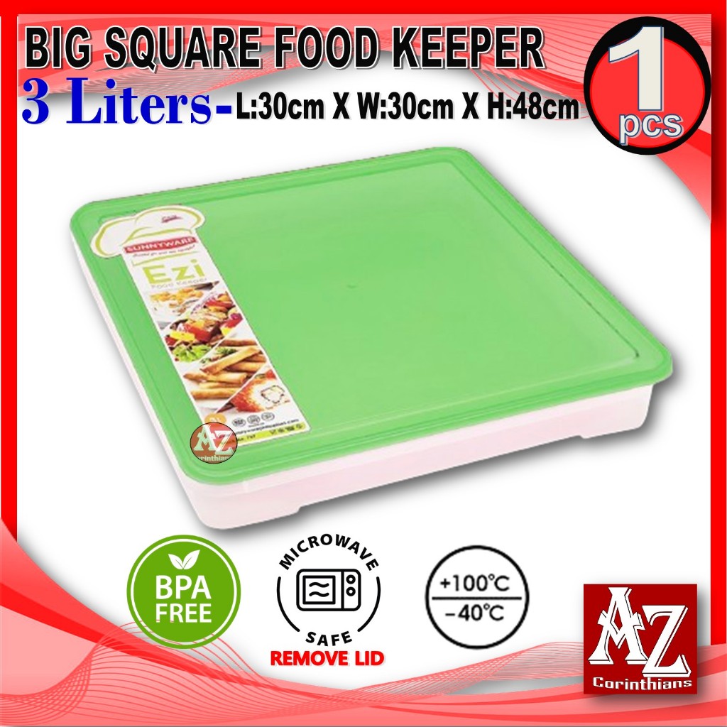 Sunnyware Food Keeper-3L Liters, Food Storage, | Shopee Philippines