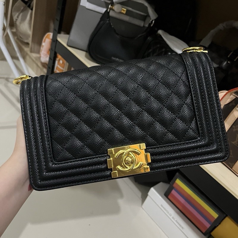 C* Quilted Chain Two Way L*boy (25cm) | Shopee Philippines