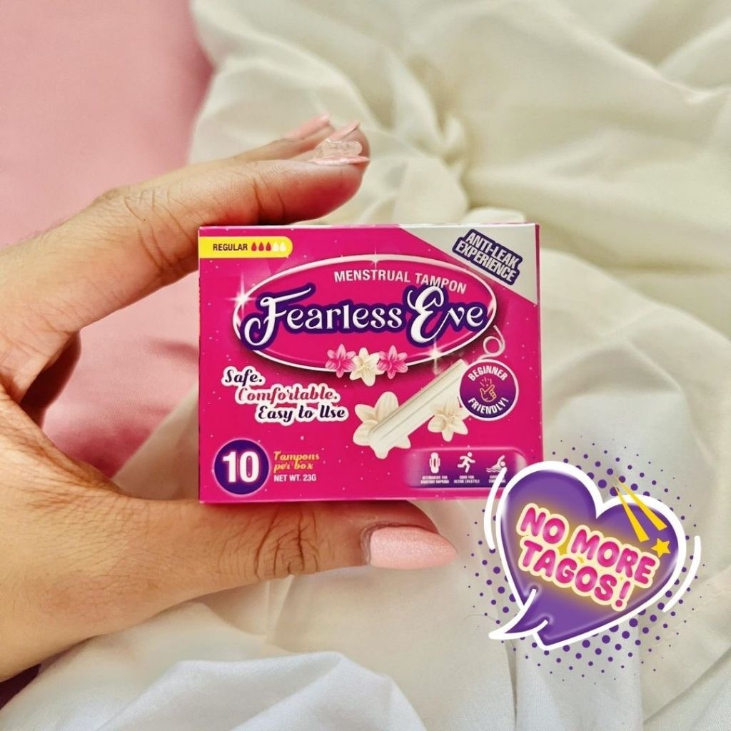 Fearless Eve Menstrual Tampons for Regular Flow (10 PCS =1 BOX ...