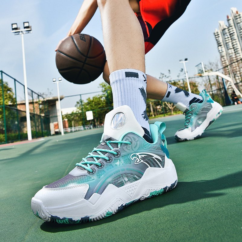 Mens Basketball Shoes With Spike Outdoor Sizes 41-45 #887 | Shopee ...
