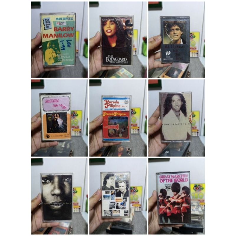 (W3-4) Random Collectibles Cassette Tapes | Shopee Philippines