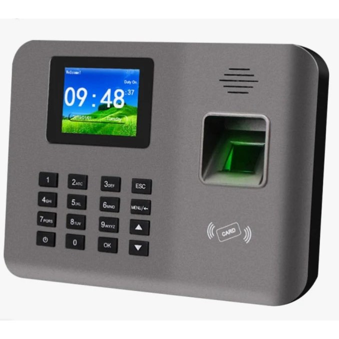 Time Attendance Fingerprint with 2.4 inch Color Screen & ID Card ...