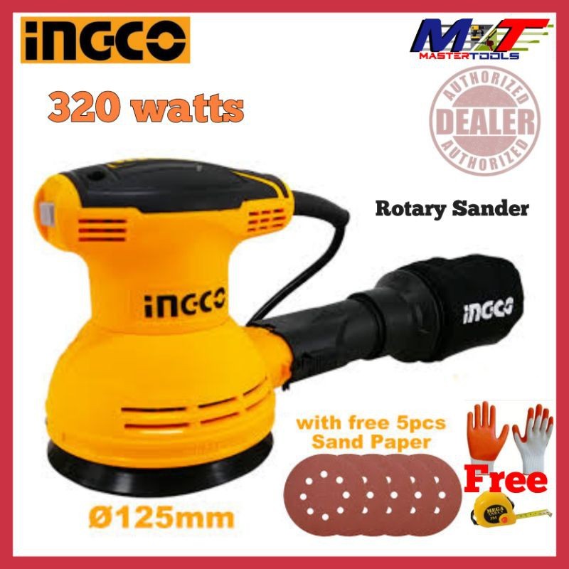 INGCO Sander 320W RS3208 plus freebies | Shopee Philippines