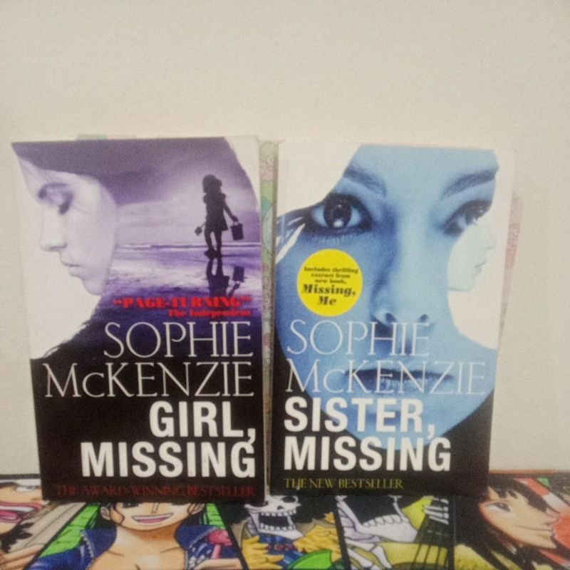 Sophie Mckenzie Bundle Girl Missing And Sister Missing Shopee