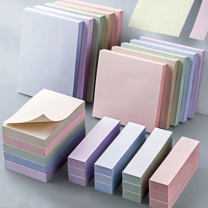 WEIBO Popular MORANDI COLOR STICKY NOTE (mixed color 100sheets) OFFICE ...