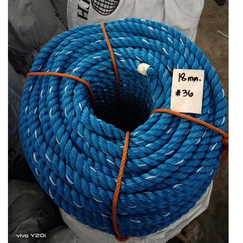 Nylon Rope no.36 18mm lubid tali good for payaw Durable & Good Quality ...