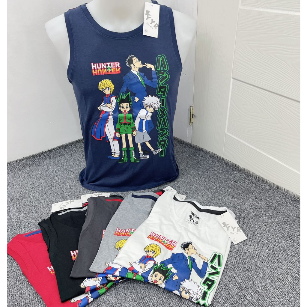 yyr Cartoon characters print Sando Tanktops for men#1 | Shopee Philippines