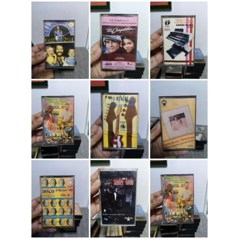 (W7-2) Random Collectibles Cassette Tapes | Shopee Philippines