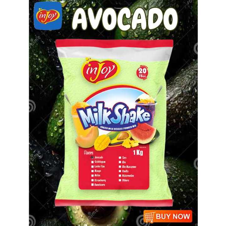 11.11 LIMITED SALE!!! Injoy MilkShake Avocado Flavor 1kg | Shopee ...