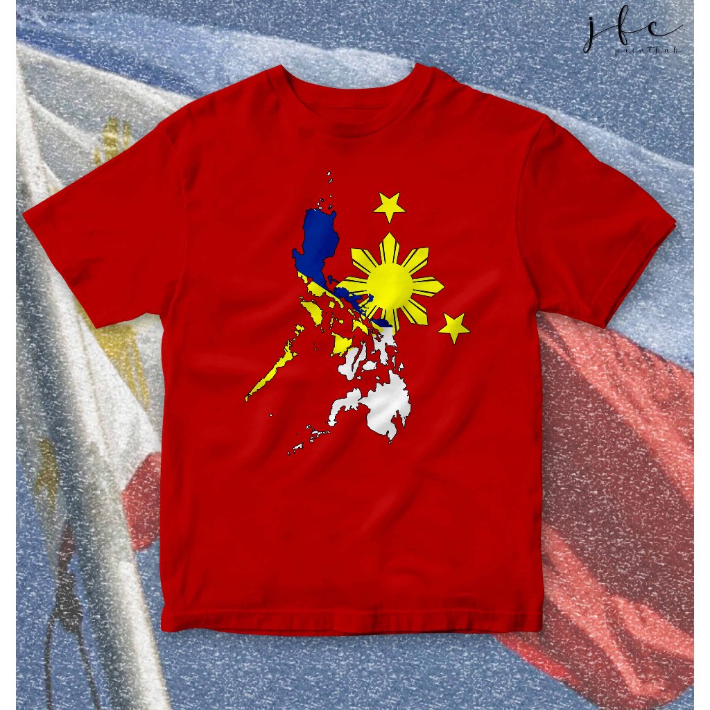 MAP OF THE PHILIPPINES Gilas Pilipinas Basketball Shirt - Pinoy Proud T ...