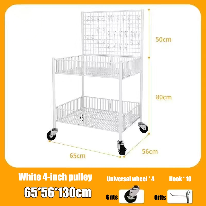 promotional booth With wheels collapsible food cart metal Material ...