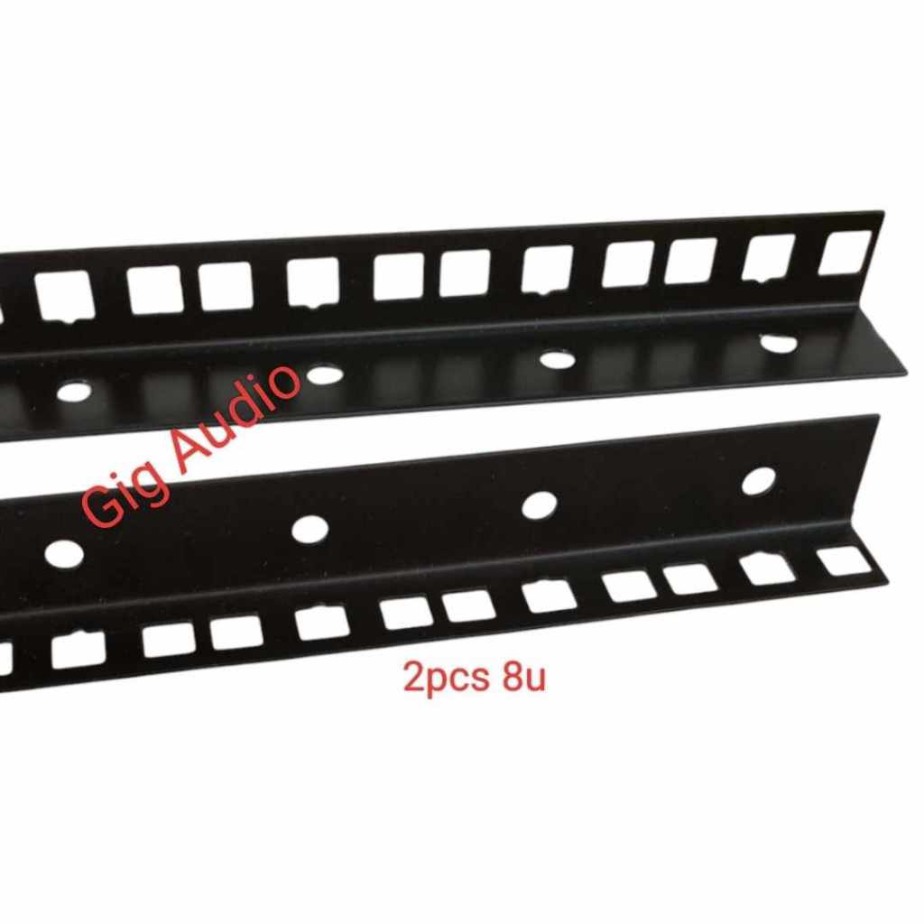 2pcs 8U Rail Rack Flight Case Accessories Small U | Shopee Philippines