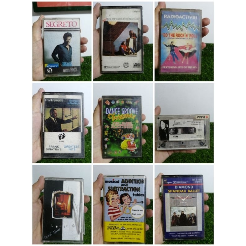 (DW3-1) Random Collectibles Cassette Tapes | Shopee Philippines