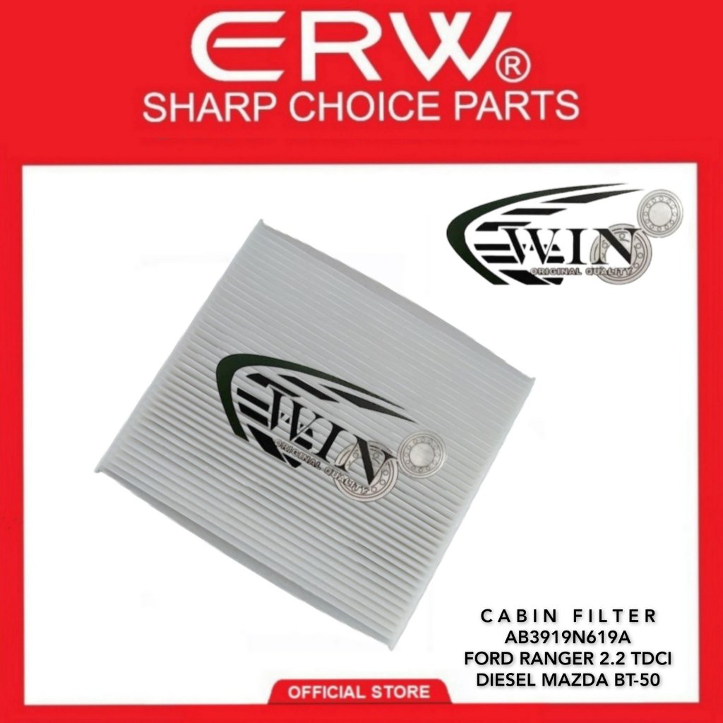 CABIN FILTER FORD RANGER 2.2 T6/ RANGER WILDTRAK/ RANGER RAPTOR ...