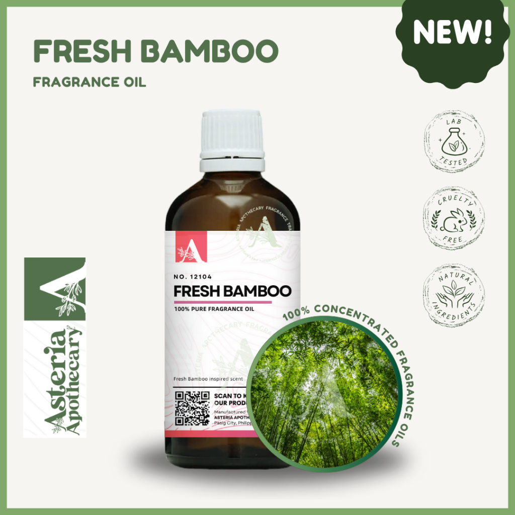 Fresh Bamboo Fragrance Oil (30mL & 100mL) - Asteria Apothecary | Shopee ...