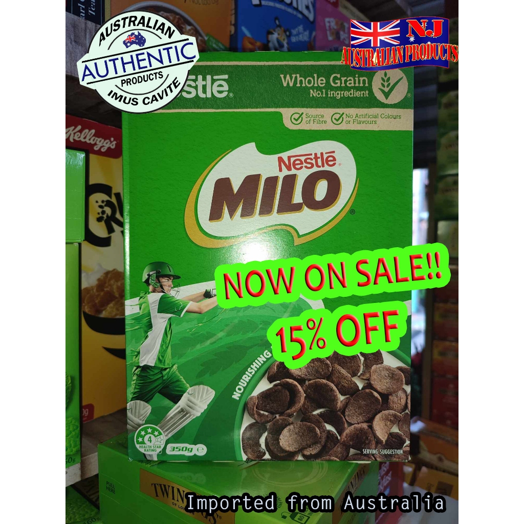 Nestle Milo Whole grain Choco crunch 350g | Shopee Philippines