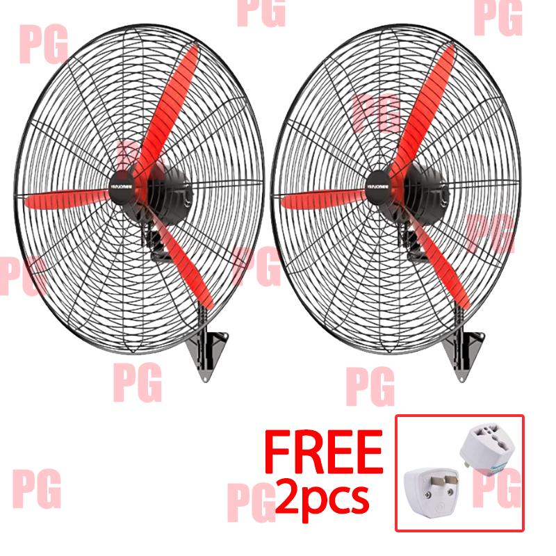 180W High Power 22 Inches Industrial Kipas Dinding Wall Fan High ...