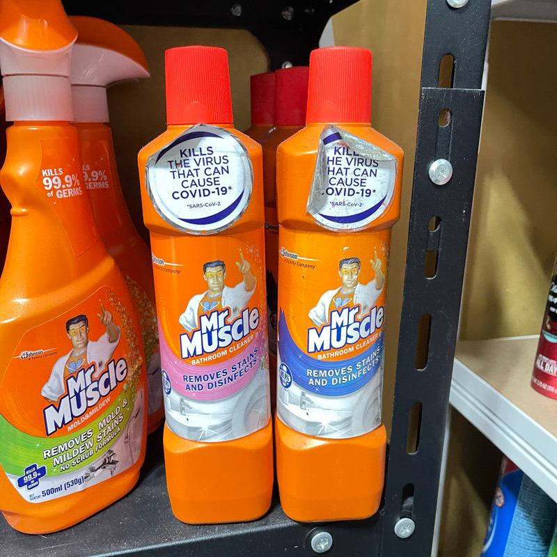 Mr. Muscle Bathroom Cleaner 500ML | 900ML | Shopee Philippines