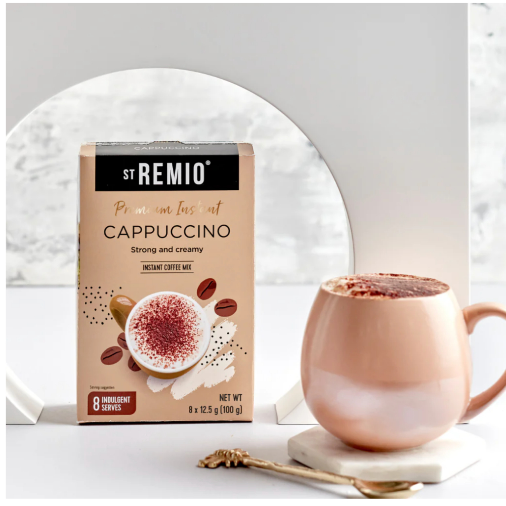 St Remio Premium Instant Cappuccino Sachets | 8 pack (EXPIRY Oct 2024 ...