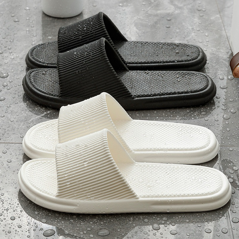 #yz078 Soft Bathroom Slippers Anti-Slip Light Weight Home Indoor ...