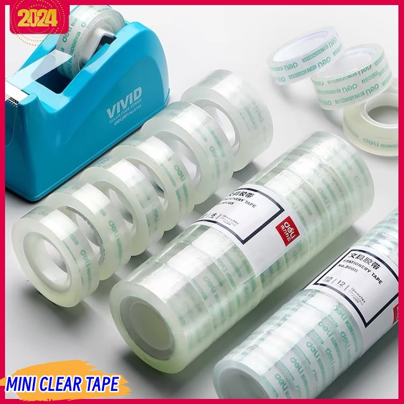 OPP Tape Small Transparent Tape Office Student Clear Tapes Packaging ...