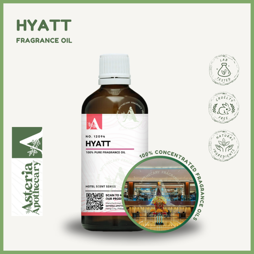 Hyatt Fragrance Oil (30ML & 100ML) for Soap, Candles & Cosmetics ...