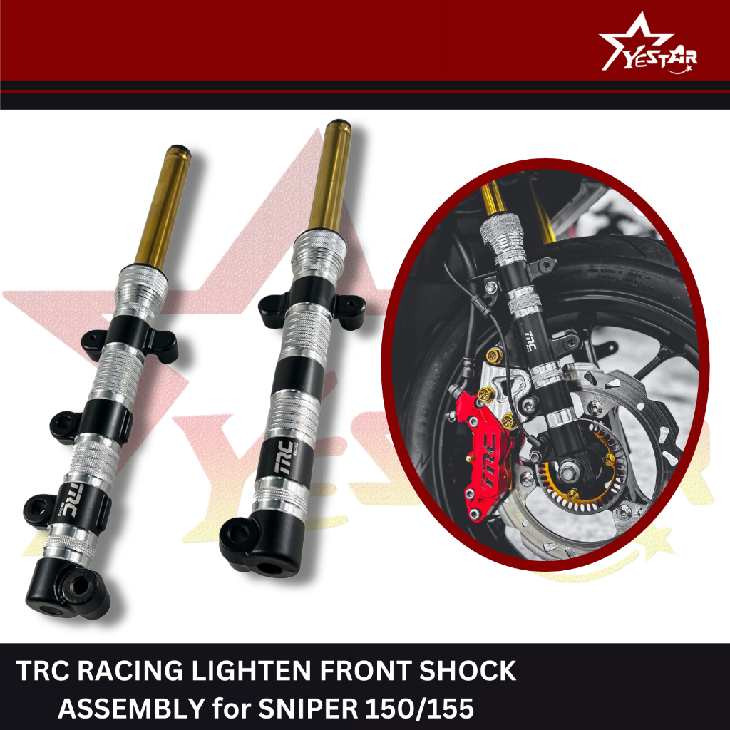 Yestar TRC Racing Lighten Front Shock Assembly for Sniper 150/155 #0026-002 | Shopee Philippines