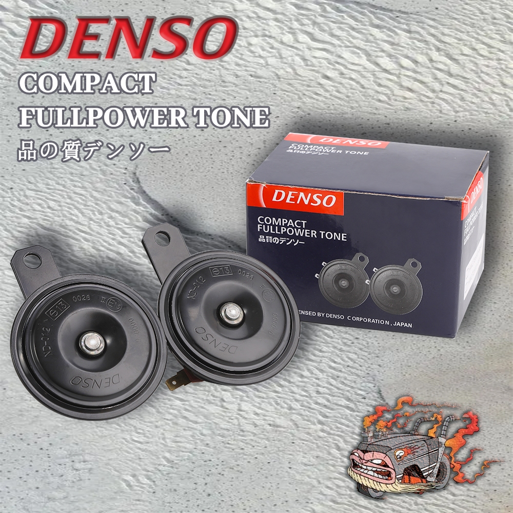DENSO GENUINE 【POWER-TONE&HARMONICS SOUND HORNS】 UNIVERSAL COMPACT ...