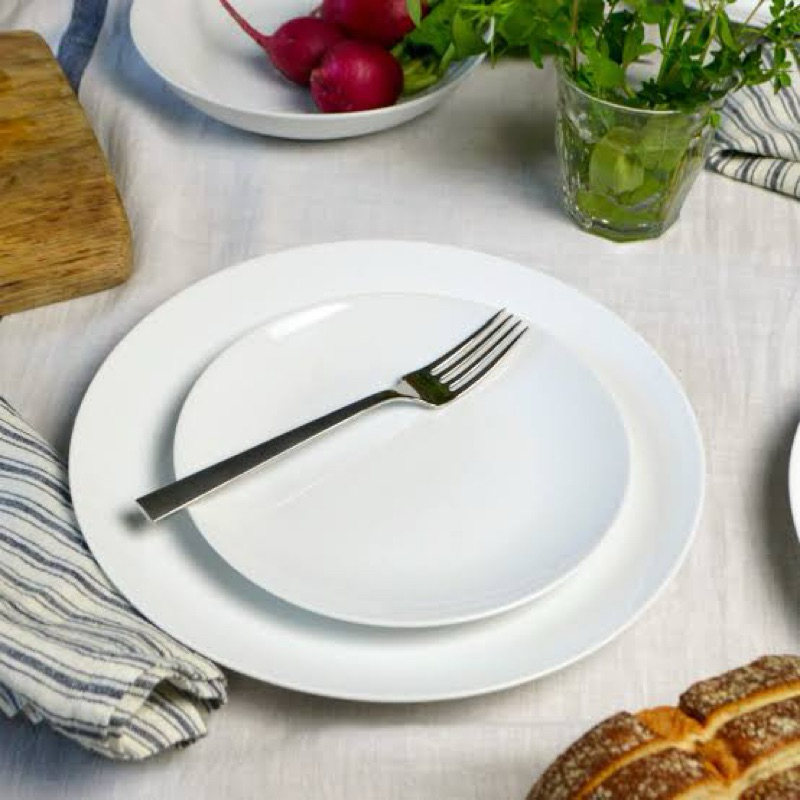Bone china coupe plate dinner plates 10” 9” 8” round coup plate 10 ...