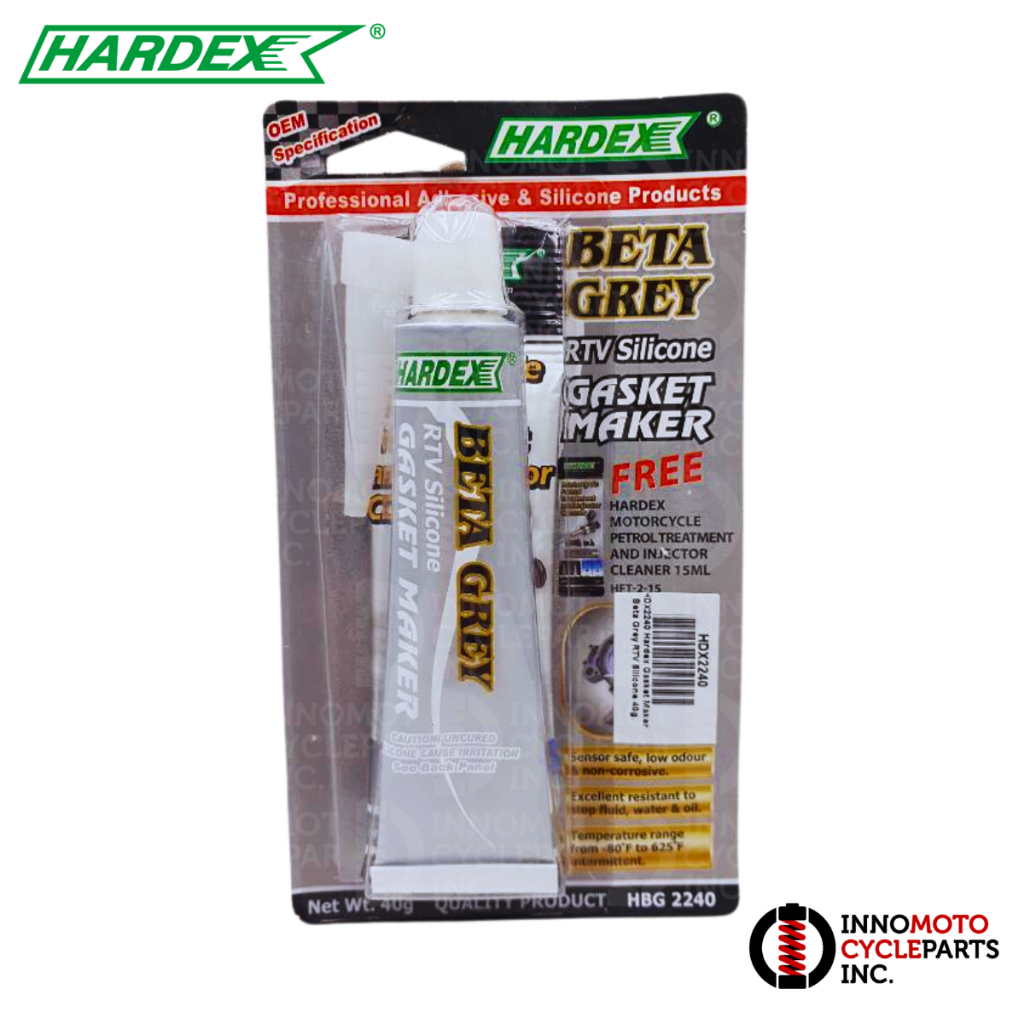 Hardex Gasket Maker Beta Grey RTV Silicone 40g. - Innomoto | Shopee ...