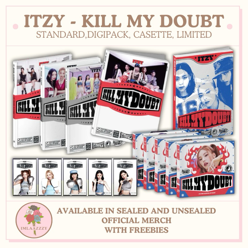 ONHAND Itzy Kill My Doubt Sealed and Unsealed album with JYP POB ...
