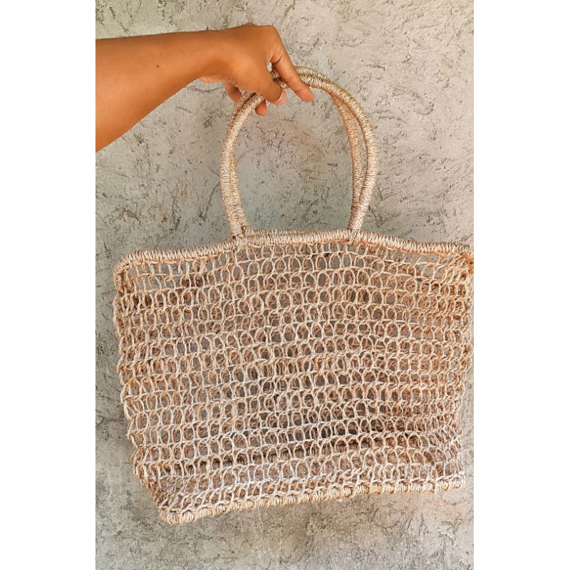 Abaca collapsible bag beach bag native bag | Shopee Philippines