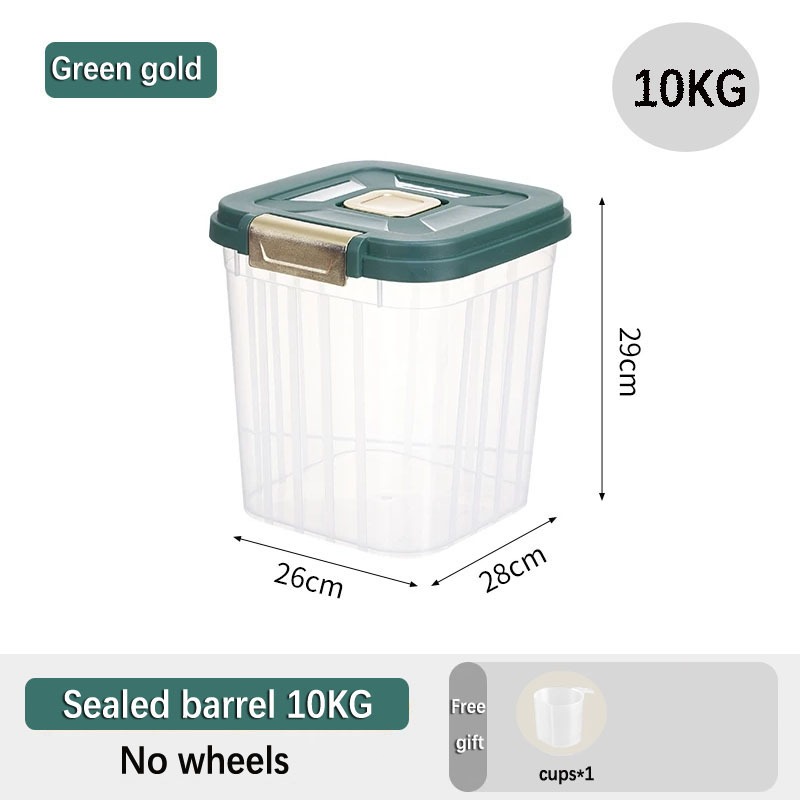 25Kg Rice dispenser rice box storage with cup Food storage container ...