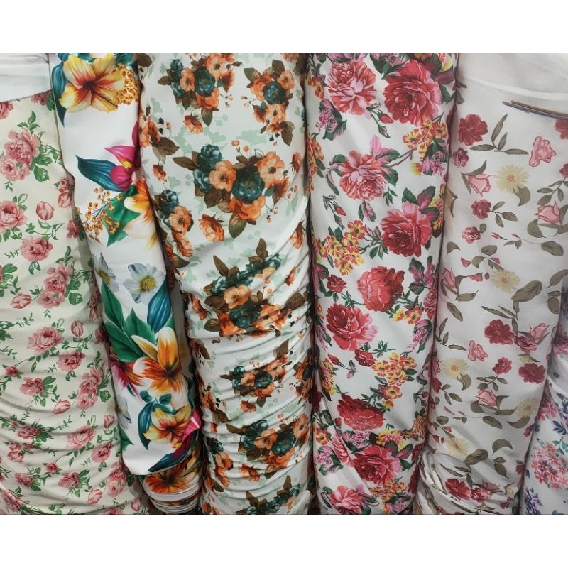 Neoprene Printed Fabric 60” (Good Quality)-(1.50 YARDS) | Shopee ...