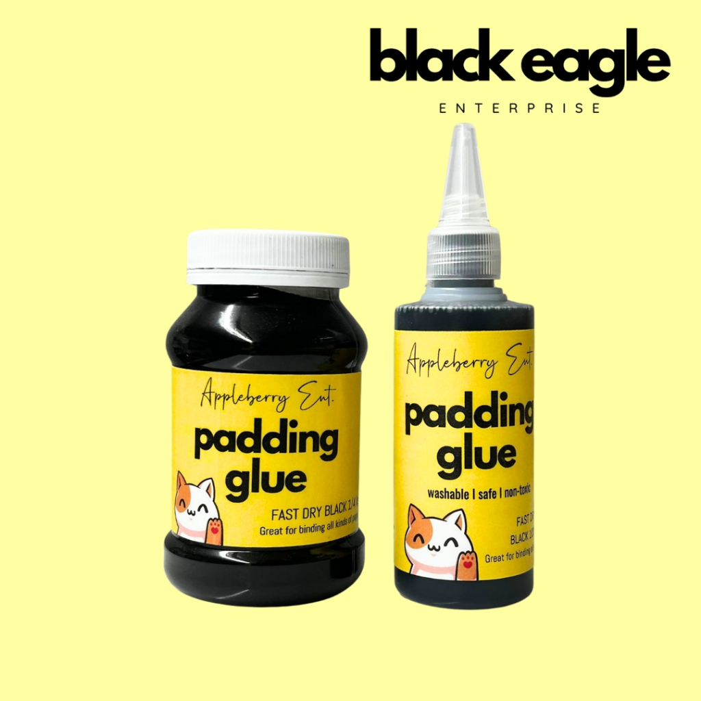 BLACK Padding Glue ( for DIY Notepad ) | Shopee Philippines