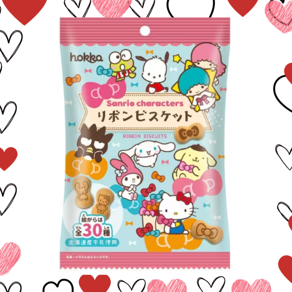 hokka Sanrio Characters Ribbon Biscuit 45g.Direct from Japan. | Shopee ...