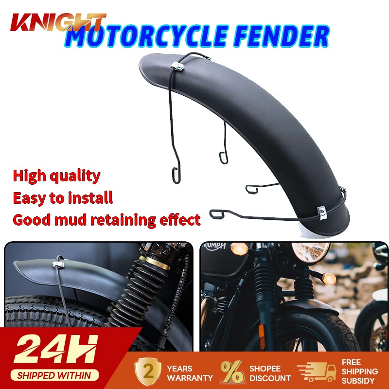 Motorcycle Front/Rear Mudguard Universal Retro Front Fender Motorcycle ...