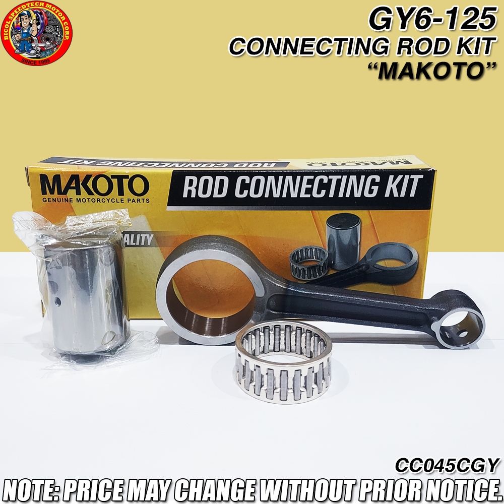 GY6-125 CONNECTING ROD KIT "MAKOTO" (CC045CGY) | Shopee Philippines