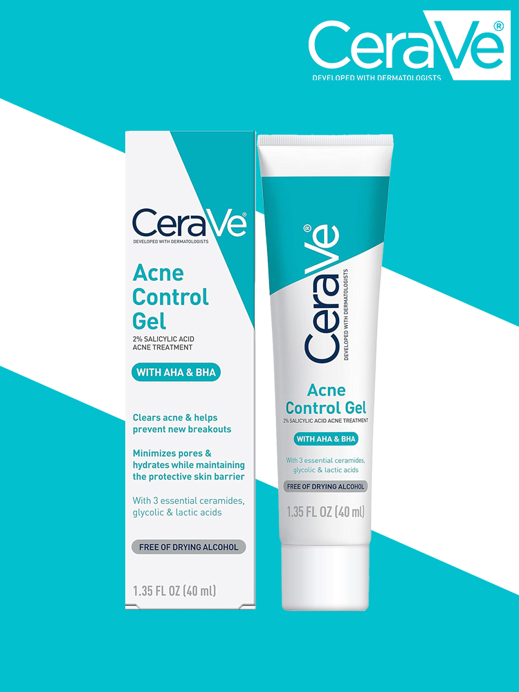 CeraVe Acne Control Gel Pimple Remover Ceramide Skin Barrier Repair ...