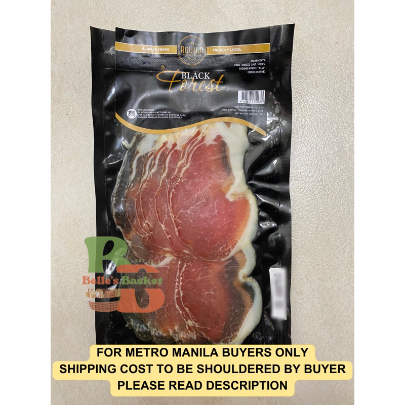 Aguila Black Forest Ham 100g (for Metro Manila buyers only / shipping ...