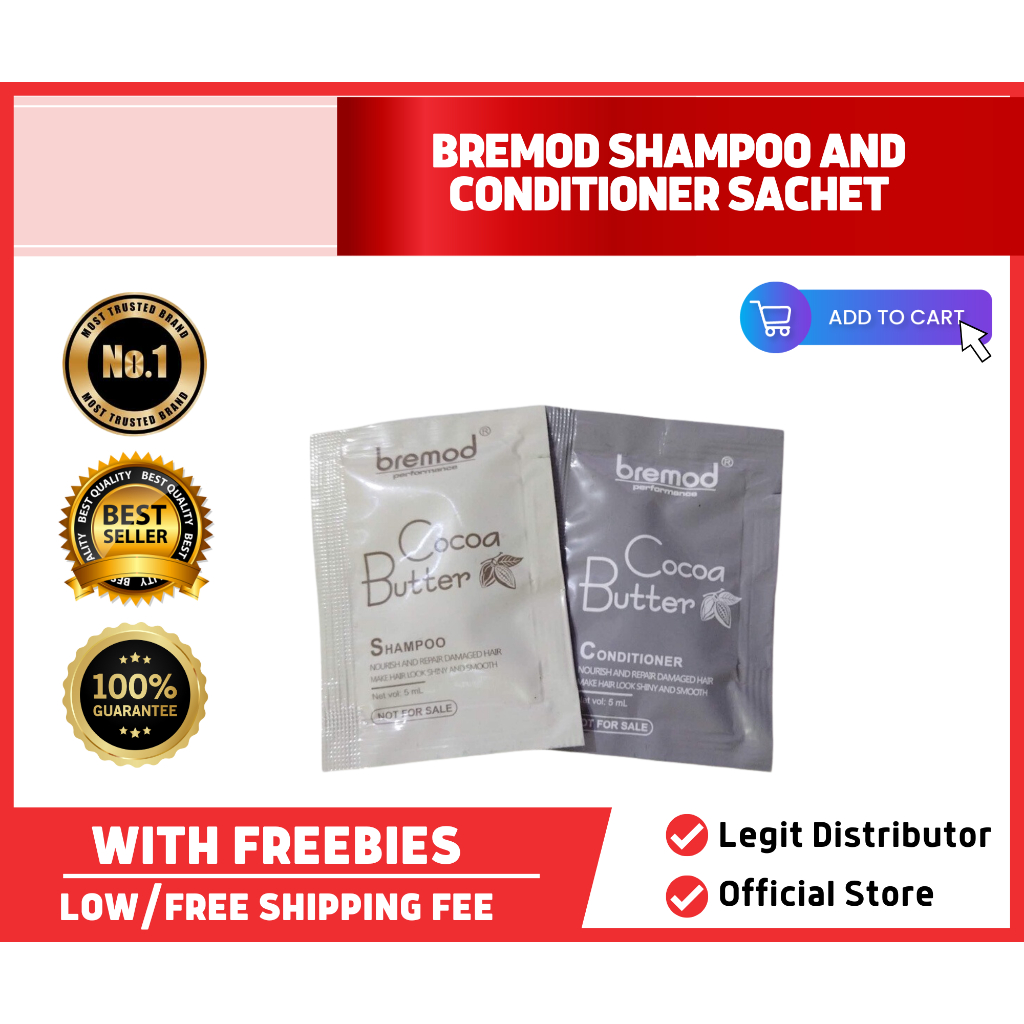 BREMOD SHAMPOO AND CONDITIONER SACHET | Shopee Philippines