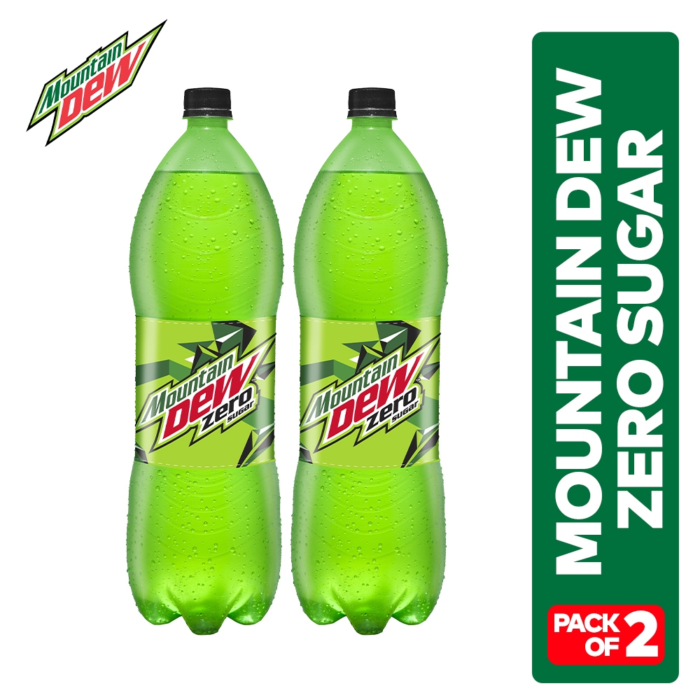 Mountain Dew Zero Sugar 1.5L Bottle - Bundle of 2 | Shopee Philippines