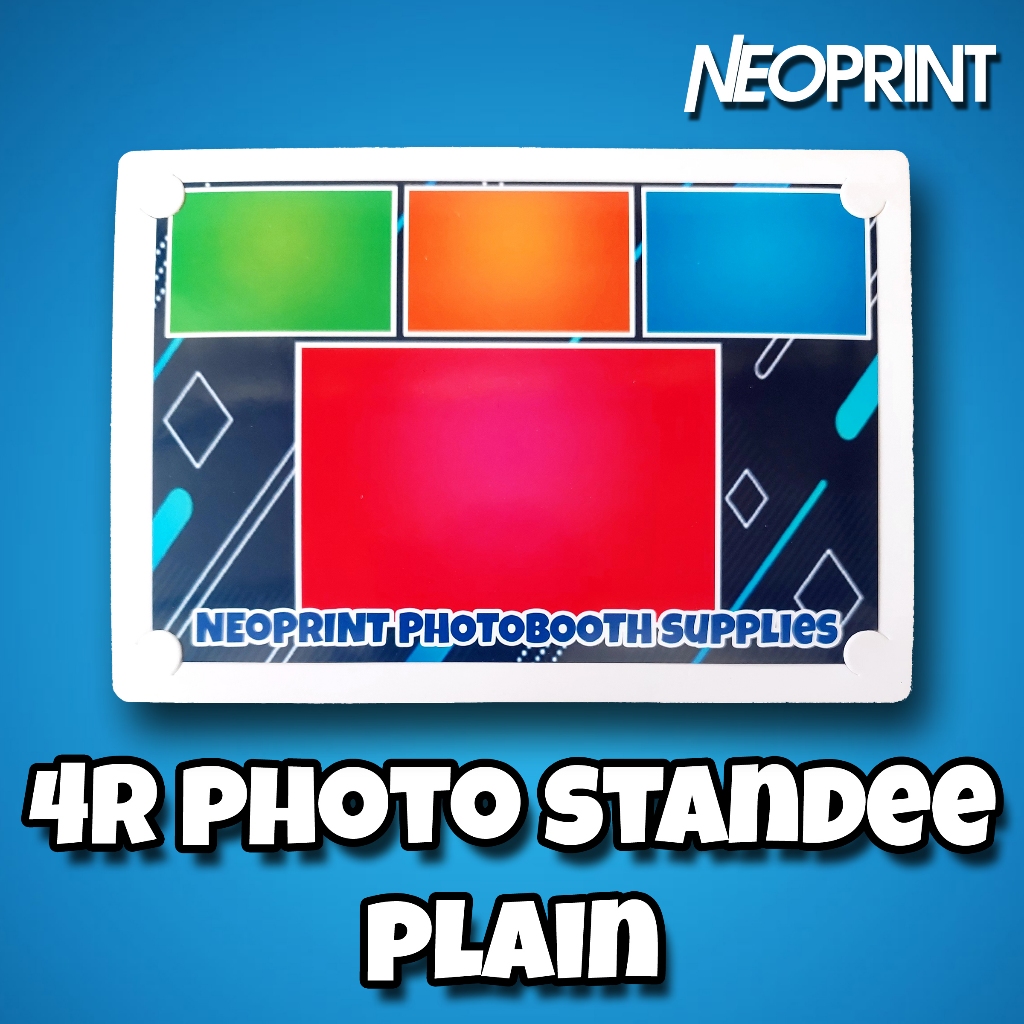 PHOTO STANDEE 4R PLAIN 250GSM 100PCS PER PACK | Shopee Philippines