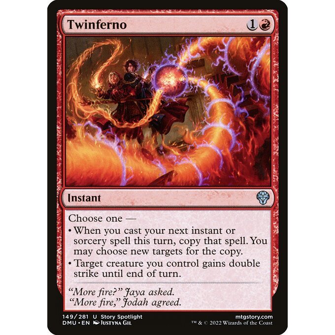 Twinferno (MTG - Magic The Gathering) | Shopee Philippines