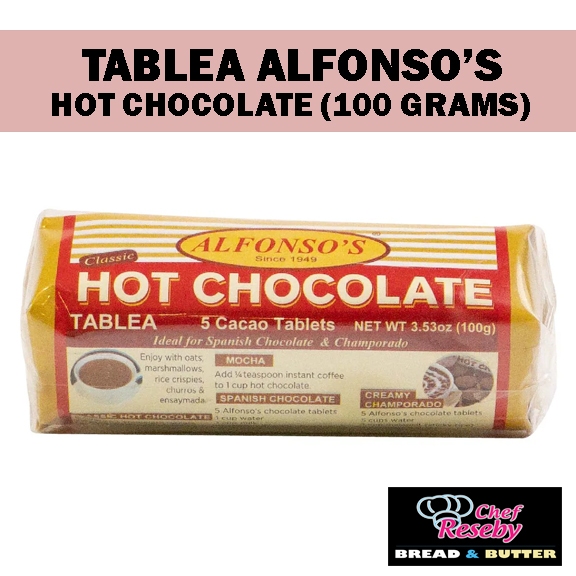 Alfonso's Tablea Classic Hot Chocolate 100grams | Shopee Philippines